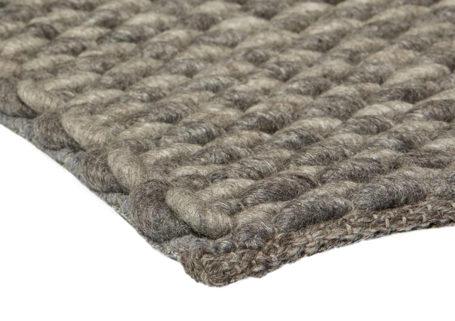 Lisbon Stone Modern Wool Rug - Ghadamian Rugs