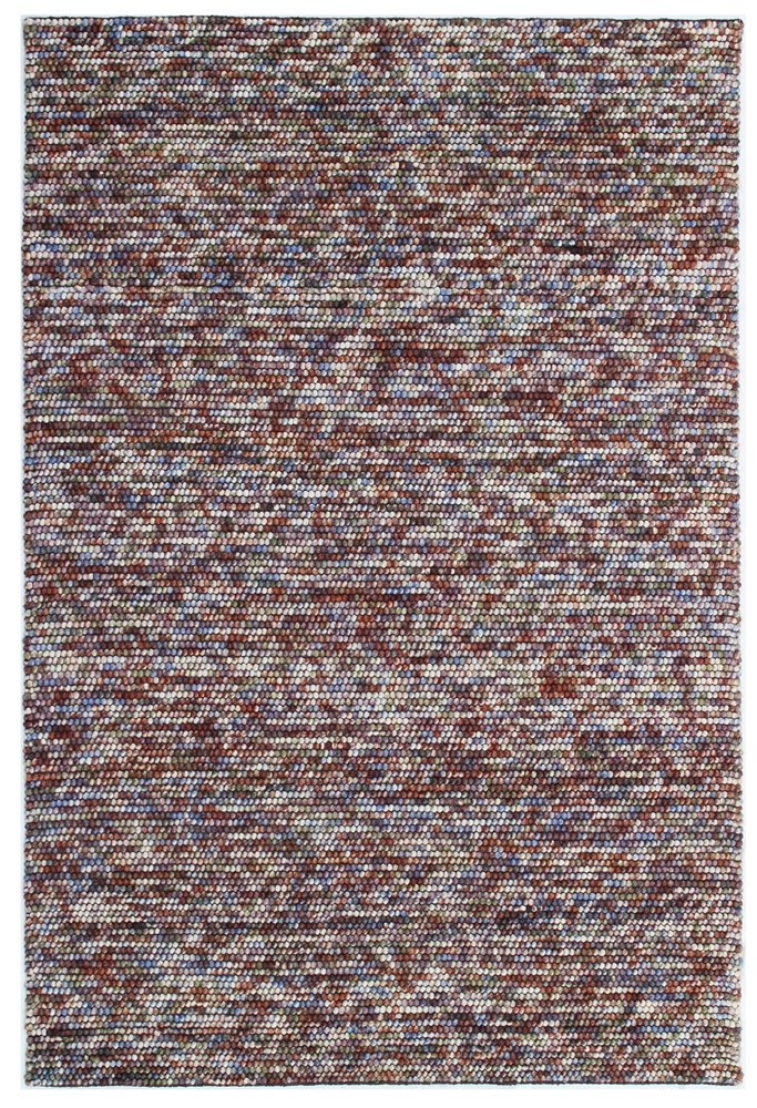 Rosella Rainbow Modern Wool Rug