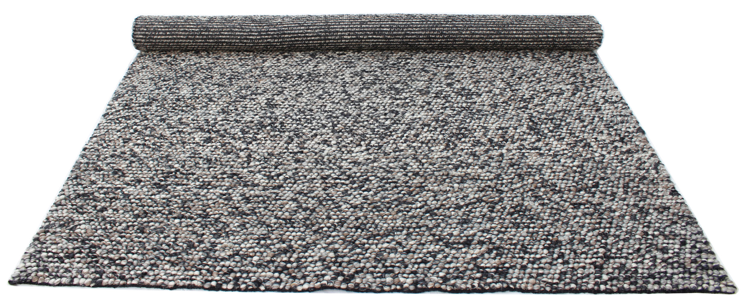 Rosella Stone Modern Wool Rug - Ghadamian Rugs